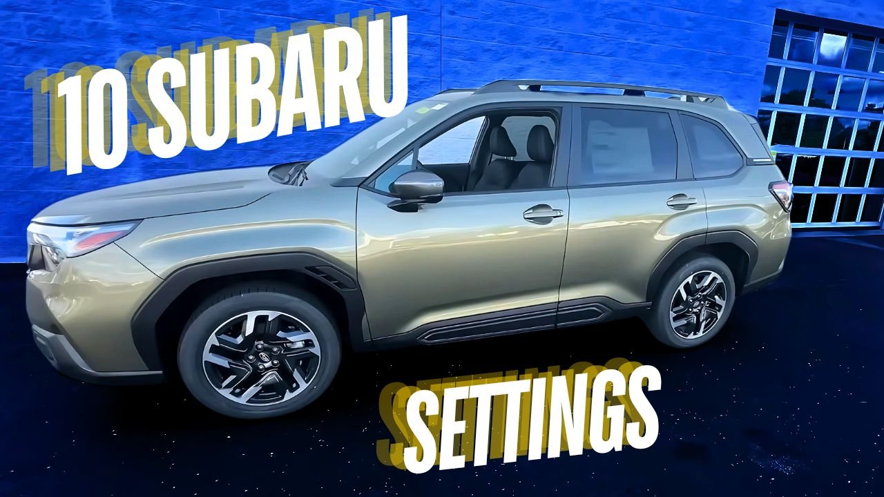 10 Subaru Settings That Will Make Your Life Easier - Dal Motors