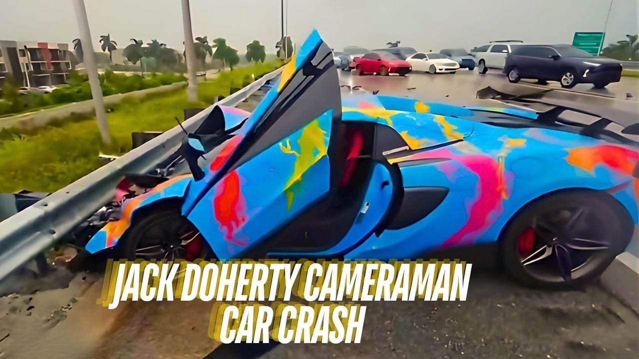 Popular Streamer Jack Doherty Crashes McLaren While Using Phone, Faces ...