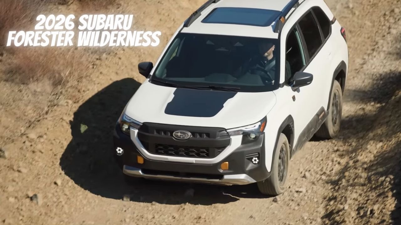Exploring the All-New 2026 Subaru Forester Wilderness & First-Ever ...